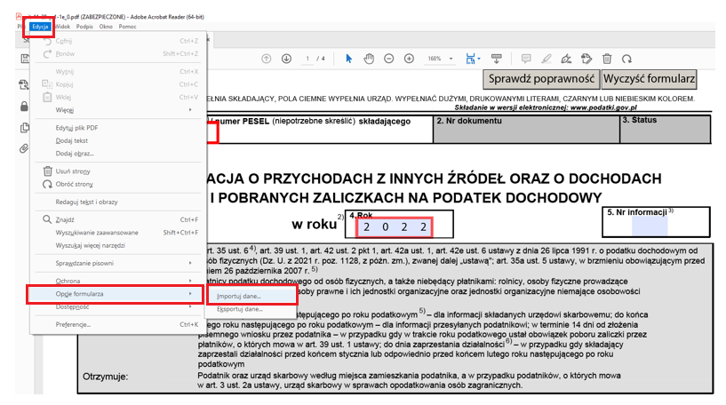 [eBiuro] Wysyłka deklaracji podatkowych PIT-11, PIT-4R przez formularze ...